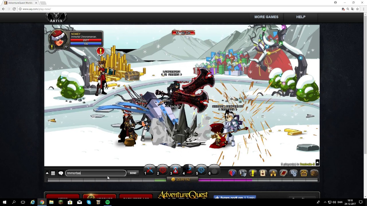 AQW: IMMORTAL CHRONOMANCER HITTED 149K!!!! - YouTube