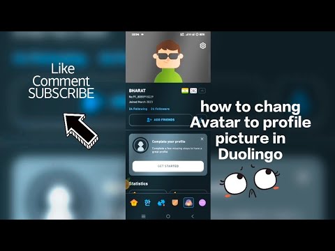 how to change Avatar to profile picture in Duolingo. 🦉 - YouTube