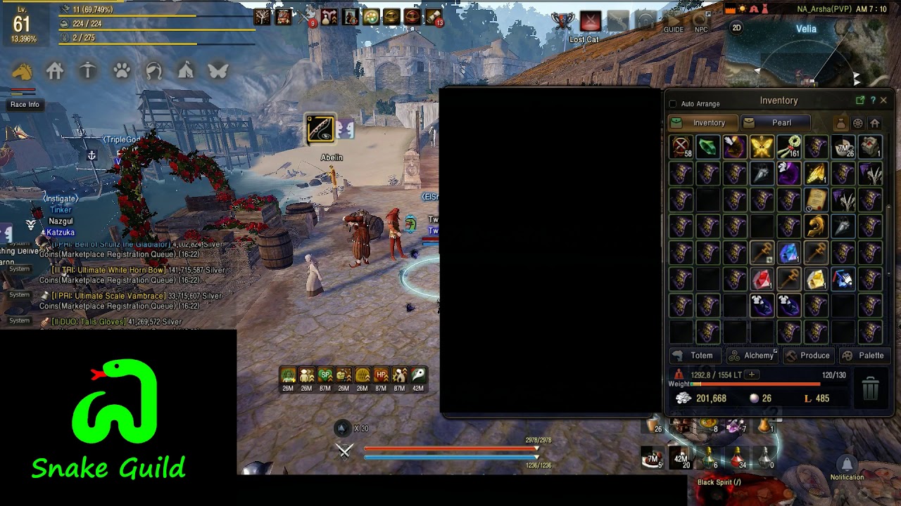 Lafi Bedmountain's Upgraded Compass BDO NA - YouTube