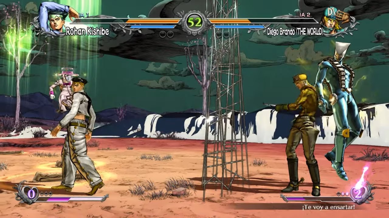 Alternate Diego Brando DLC Gameplay JoJo's Bizarre Adventure All Star ...