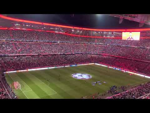 Bayern Monaco-INTER 01/11/2022 ATMOSFERA PREPARTITA (Allianz Arena)