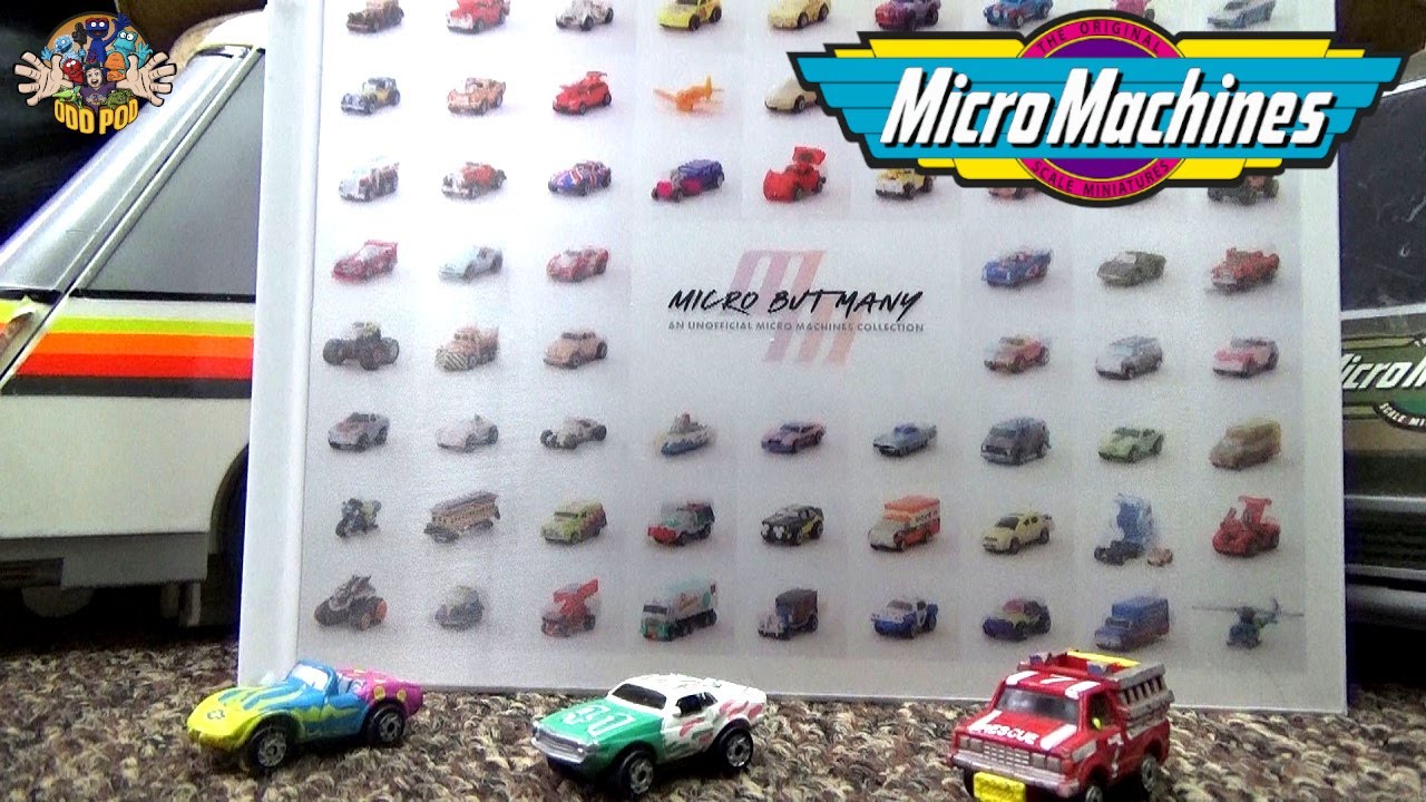 Micro But Many : An Unofficial Micro Machines Collection Book | Odd Pod ...