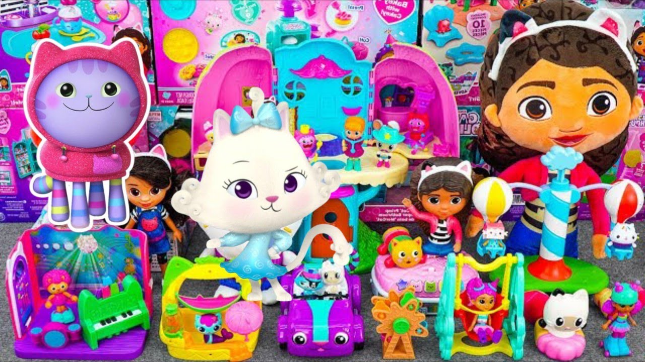 12 Minutes GABBY’S DOLLHOUSE Collection Unboxing | Gabby's Celebration ...
