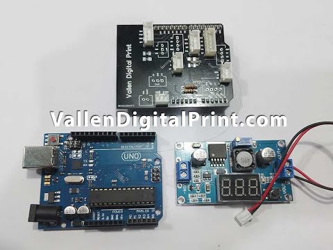 How to build an Automatic DTG Printer - YouTube