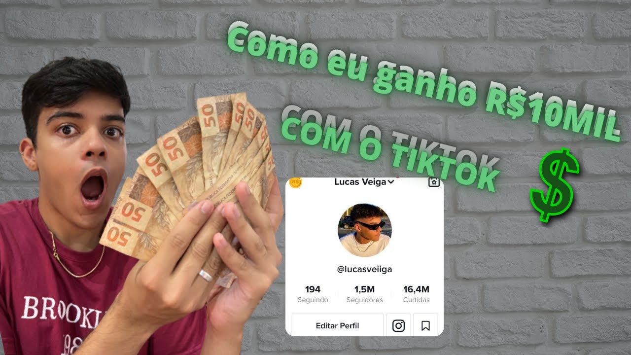 Como Ganhar Dinheiro No Tiktok Fazendo Video 2021 Youtube