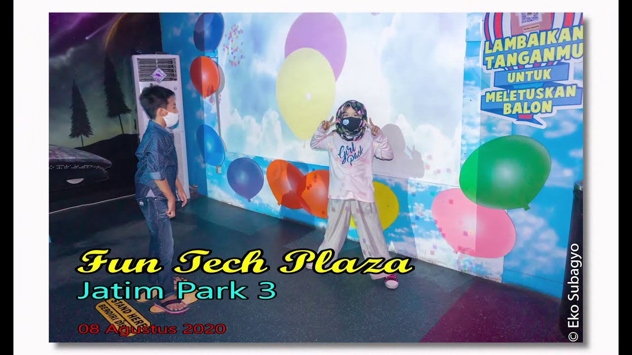 New Normal Family Vacation at Fun Tech Plaza, Jatim Park 3 Batu - YouTube