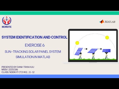 EXERCISE 6: Sun -Tracking Solar Panel System Simulation in MATLAB - YouTube
