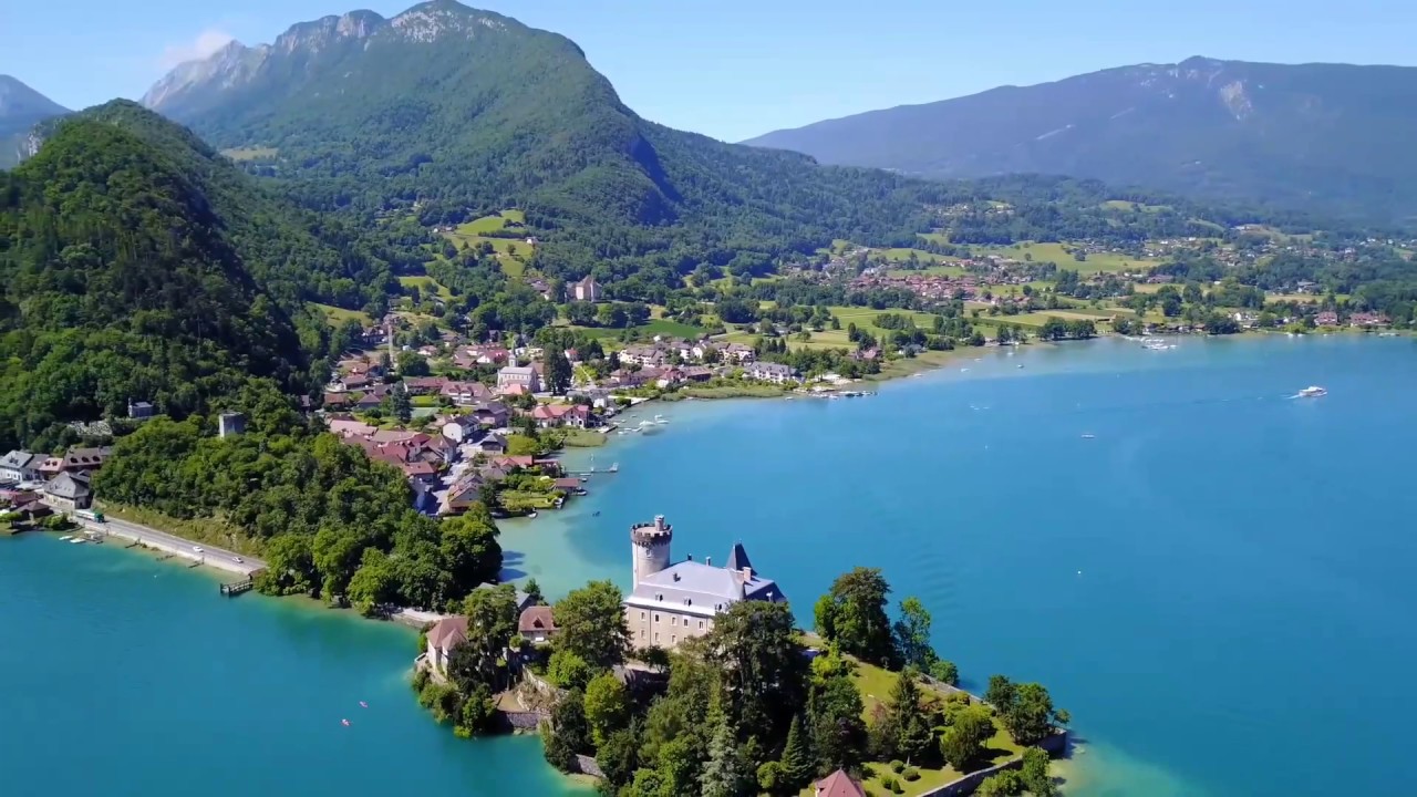 Annecy lake, Chateau de Duingt. - YouTube
