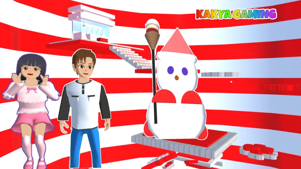 YUTA DAN MIO NYOBAIN PARKOUR MIXUE | SAKURA SCHOOL SIMULATOR - YouTube