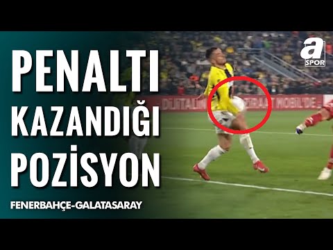 Galatasaray'ın Penaltı Kazandığı Pozisyon! (Fenerbahçe - Galatasaray)