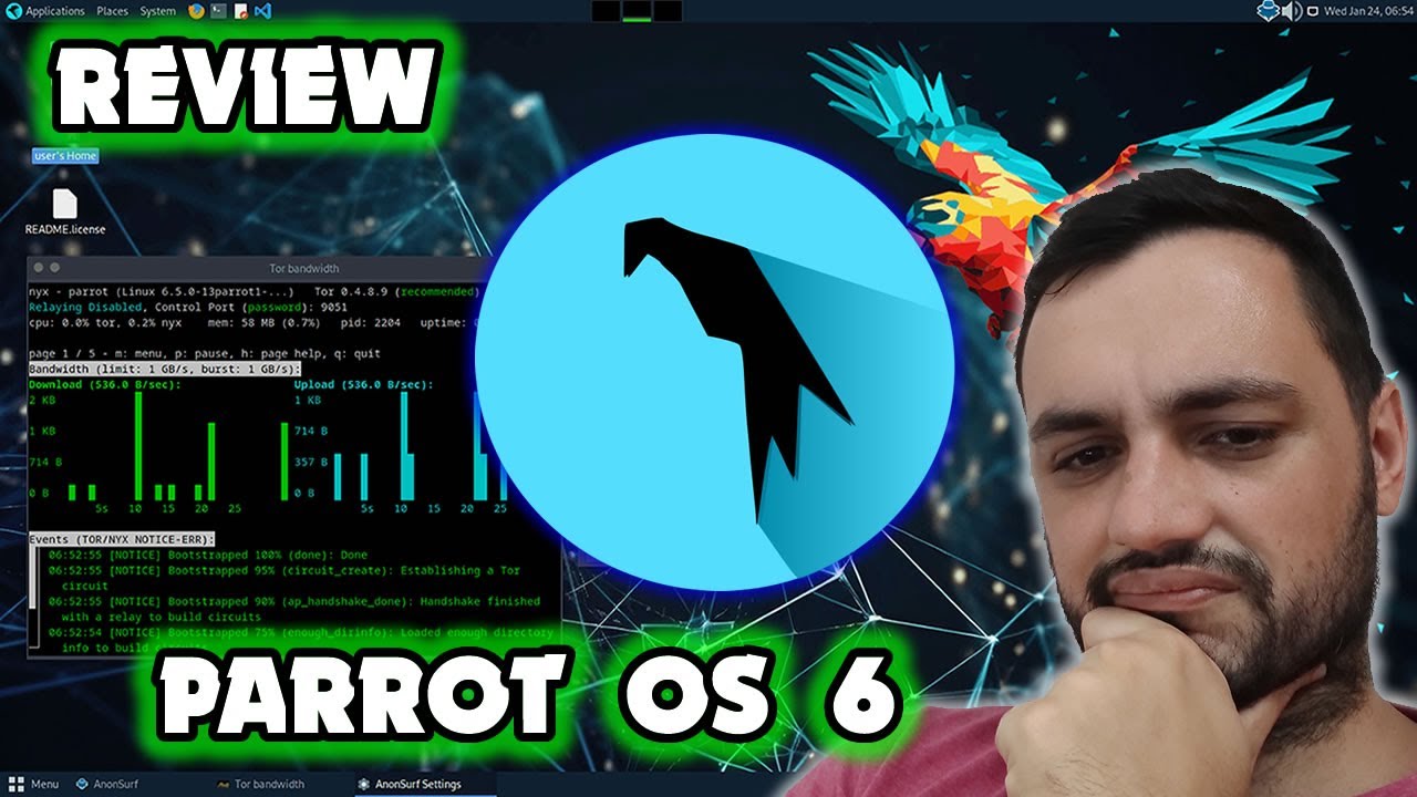 REVIEW PARROT OS 6 | DISTRO ORIENTADA A LA SEGURIDAD 🔐 - YouTube