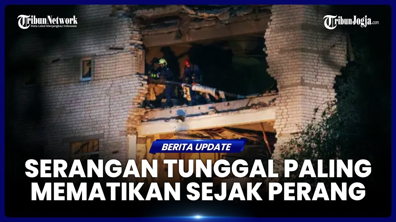 SEPASANG RUDAL BALISTIK RUSIA HANTAM AKADEMI MILITER UKRAINA DI KOTA ...