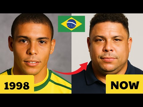 🇧🇷 Brazil World Cup 1998 Squad ⚽ Then and Now Goals