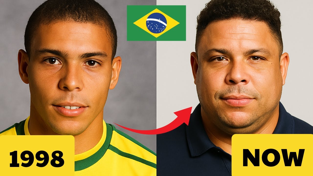 🇧🇷 Brazil World Cup 1998 Squad ⚽ Then and Now Goals - YouTube