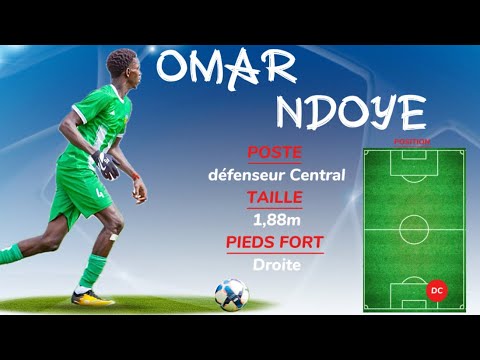 OMAR NDOYE | Défenseur Central Puissance & Lecture du Jeu 🔥 - YouTube