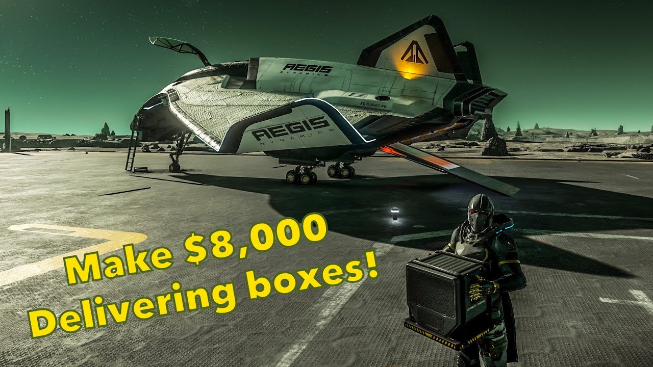 How to do a "Box Mission" in Star Citizen - YouTube