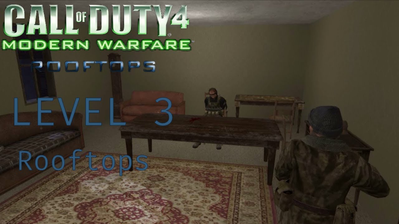 Call of Duty 4: Rooftops - Rooftops (Level) - YouTube