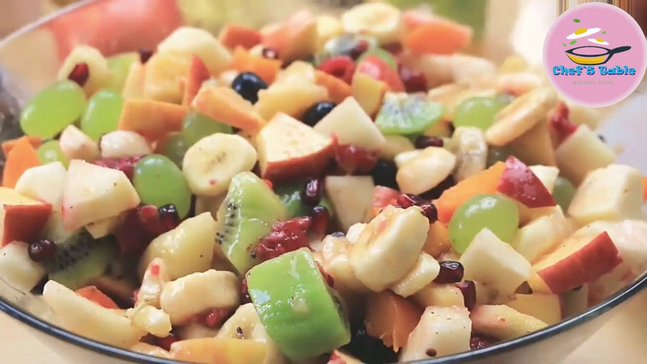 Quick fruit Chat Recipe By Chef's Table - YouTube