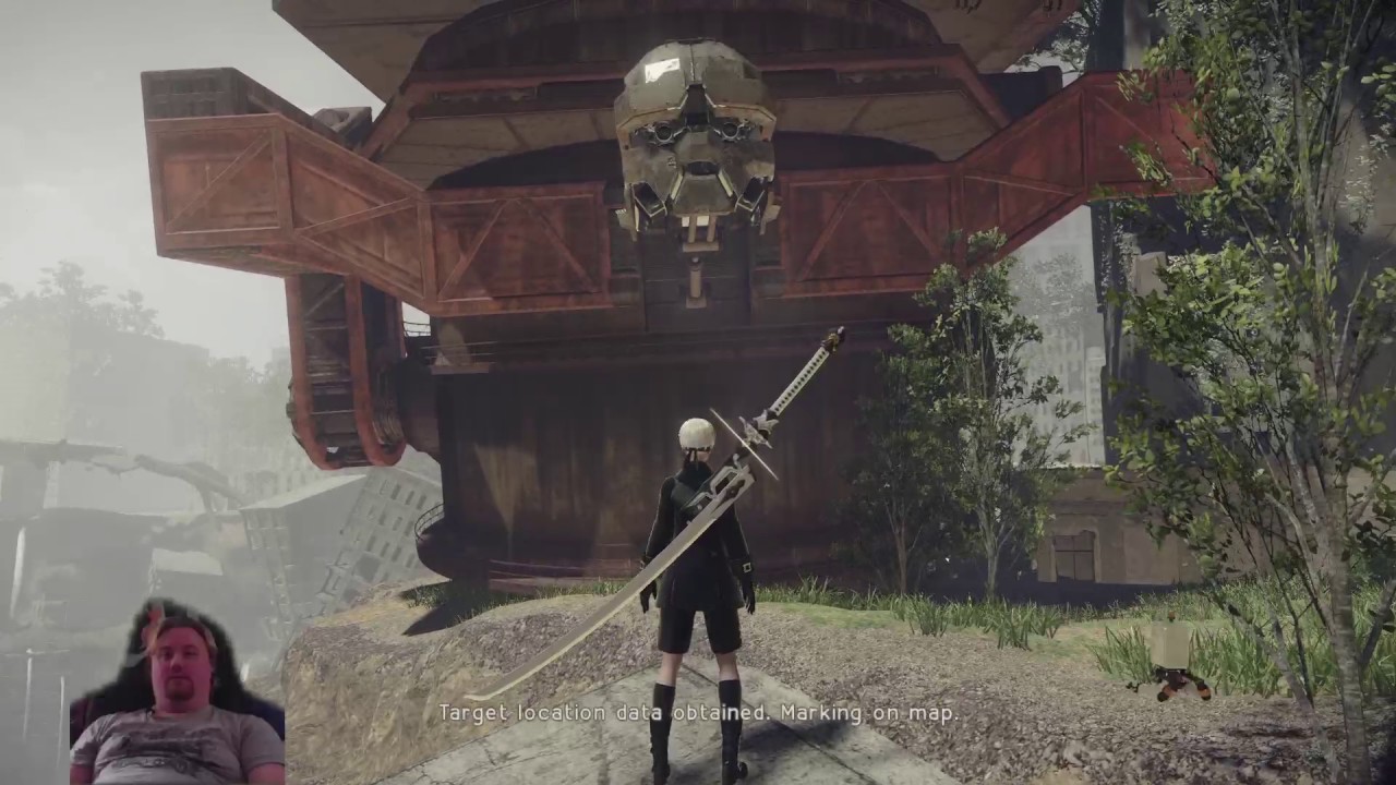 nier:Automata Walkthrough part 19(2 with sound) - YouTube