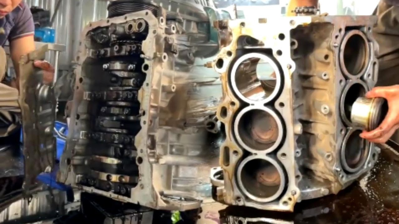 3GR-FE V6 Engine Overhaul - YouTube