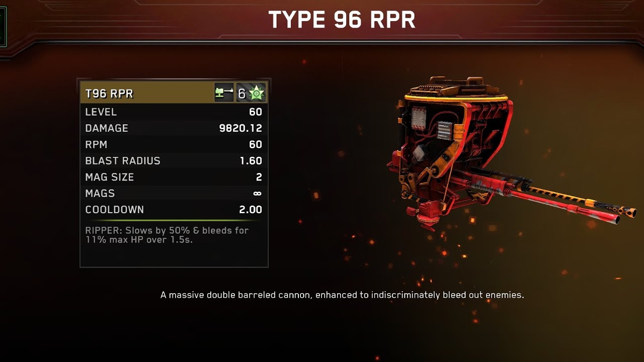 TYPE 96 RPR #T96 Level 60 Review Zombie Gunship Survival # ...