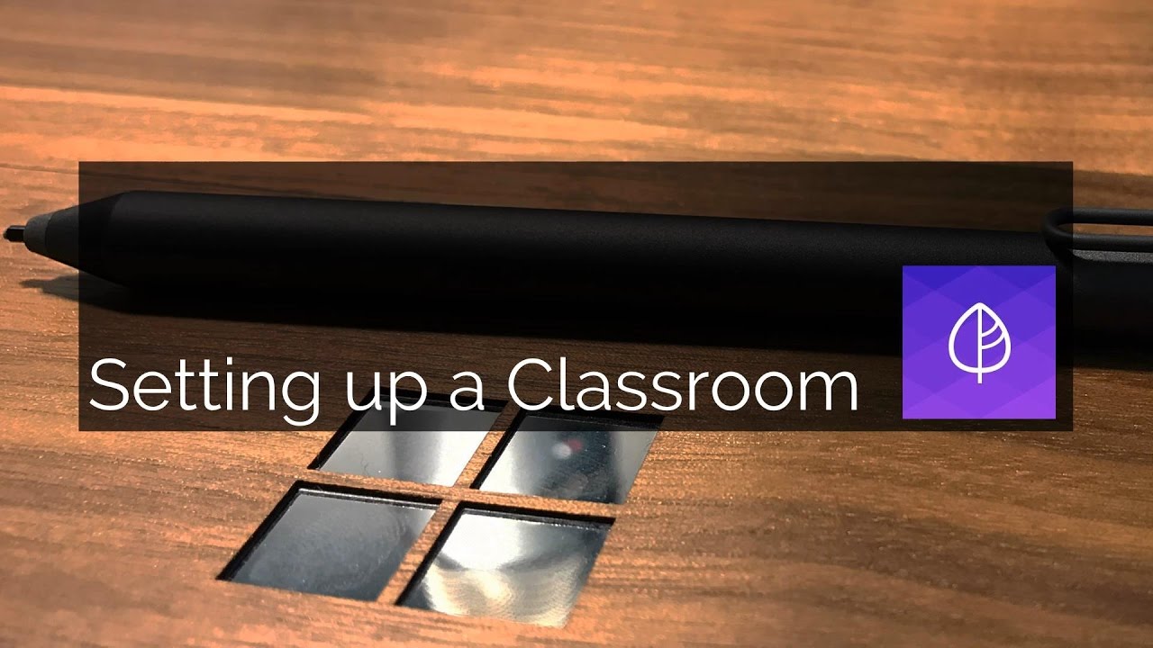 Setting up a Microsoft Classroom - YouTube