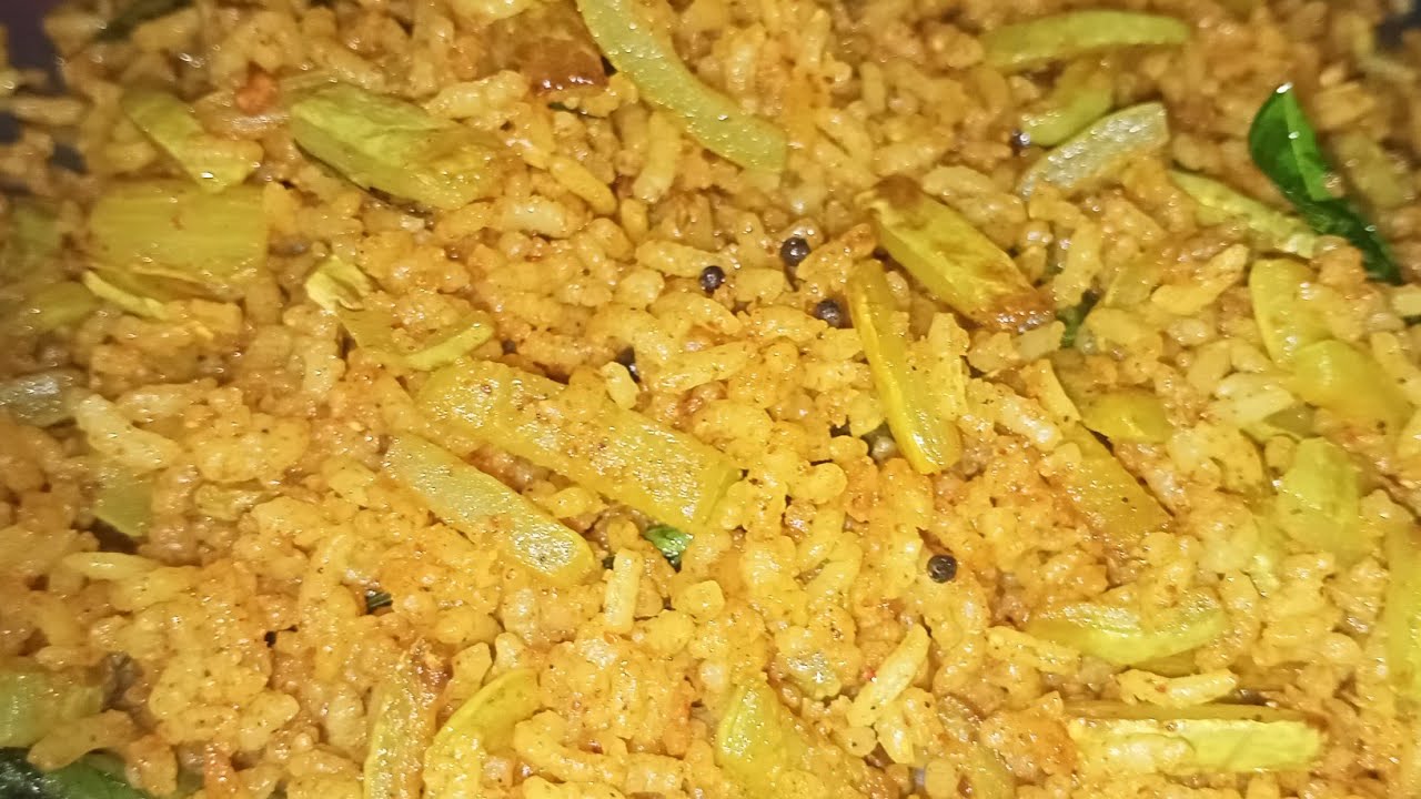 snake gourd rice / புடலங்காய் சாதம் / variety rice recipe - YouTube