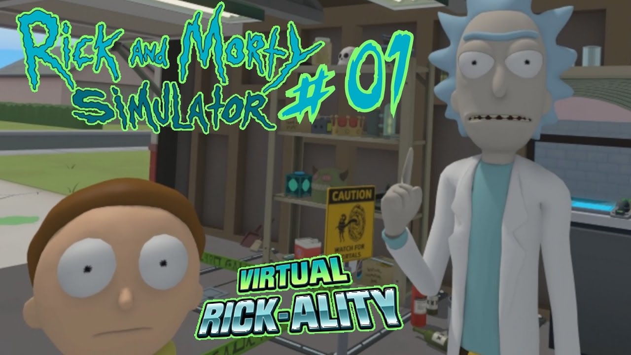 Rick and Morty VR - Virtual Rick-Ality [Let's Play] HTC Vive #01 - YouTube