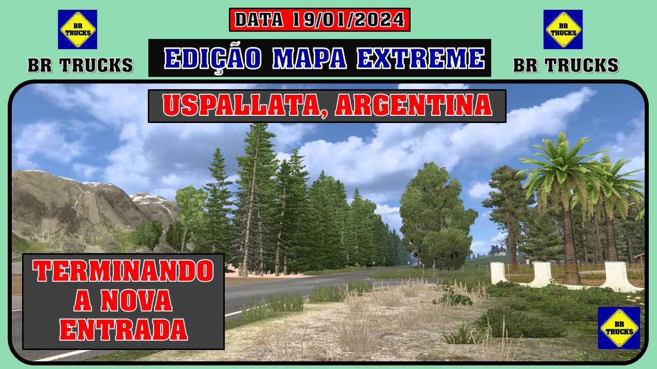 251 | EDIÇÃO MAPA EXTREME V1.4 - ETS 2 - 1.50 | 19 - 01 - 2024 | - YouTube