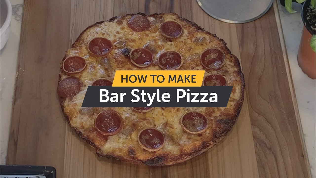 How To Make Bar Style Pizza | Making Pizza At Home | Ooni Pizza Ovens ...