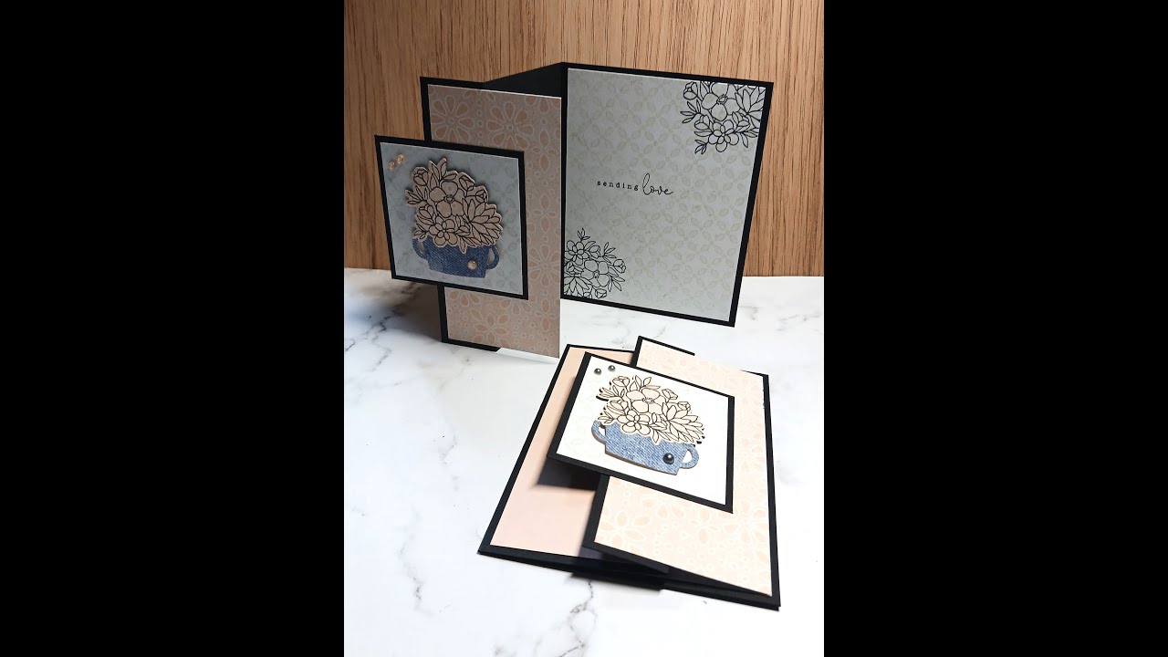 Fun Fold Friday: Z-Fold Fun Fold Card - YouTube