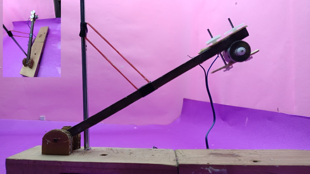 DIY Motorized Cutting Machine Prototype ⚙️🔧📹 - YouTube