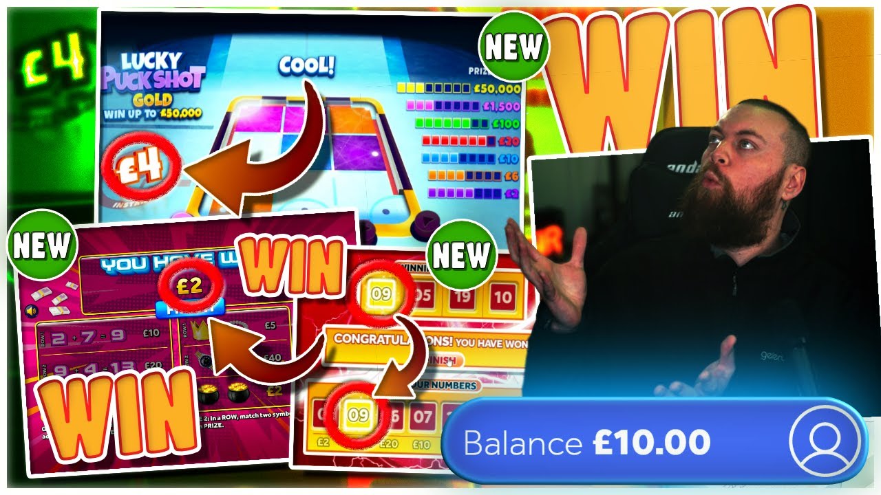WIN after WIN on all NEW INSTANT WINS (ONLINE SCRATCH CARDS) - YouTube