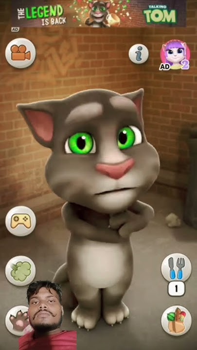 Talkingtom Cat Funny Talking Cartoon Cattom Catvideos Tomtaking
