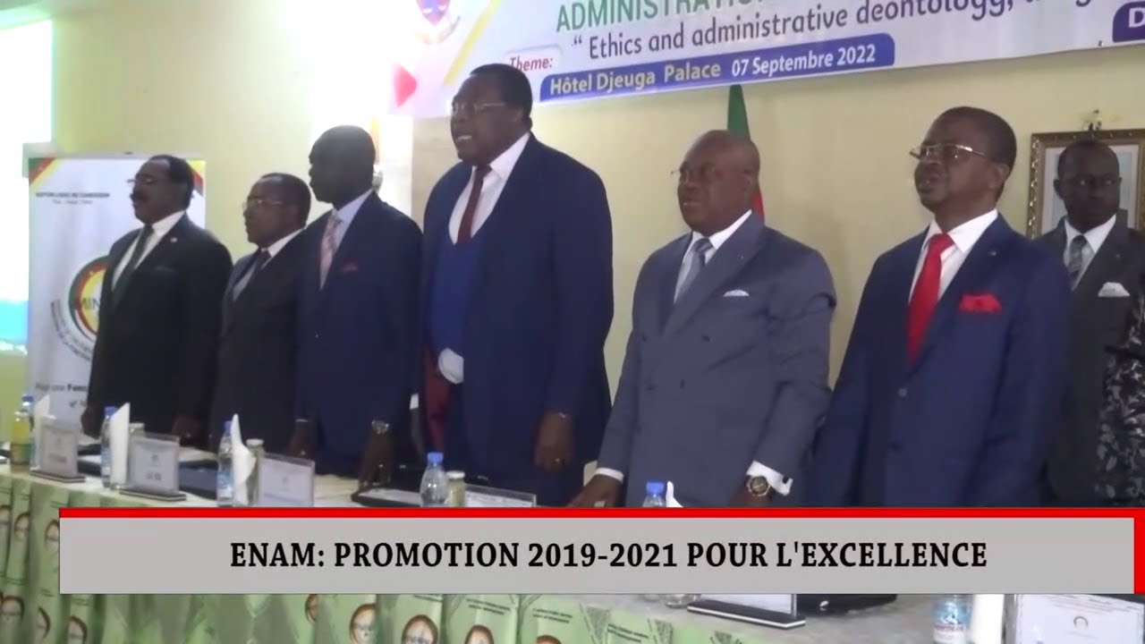 ENAM : PROMOTION 2019-2021 POUR L'EXCELLENCE - YouTube