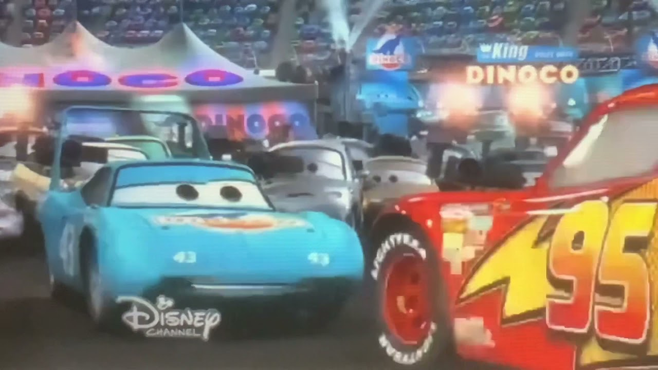Cars 2006 dinoco lightning McQueen/three way tie in Italian - YouTube