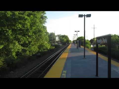 NJ Transit HD: Raritan Valley Line Bi-Level Deadhead Train Bypassing ...