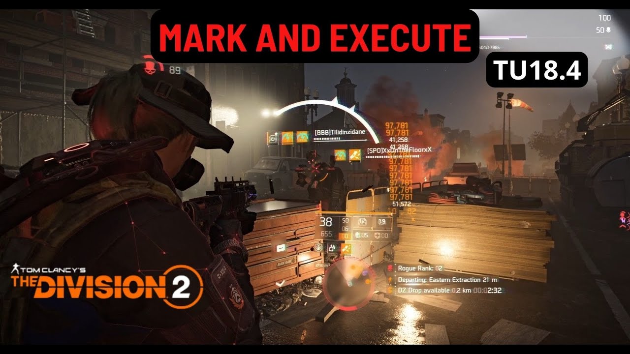 The Division 2 Mark and Execute. TU18.4 PvP - YouTube