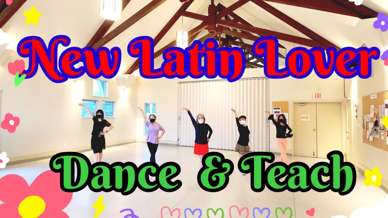 New Latin Lover Line Dance (Beginner Level) - YouTube