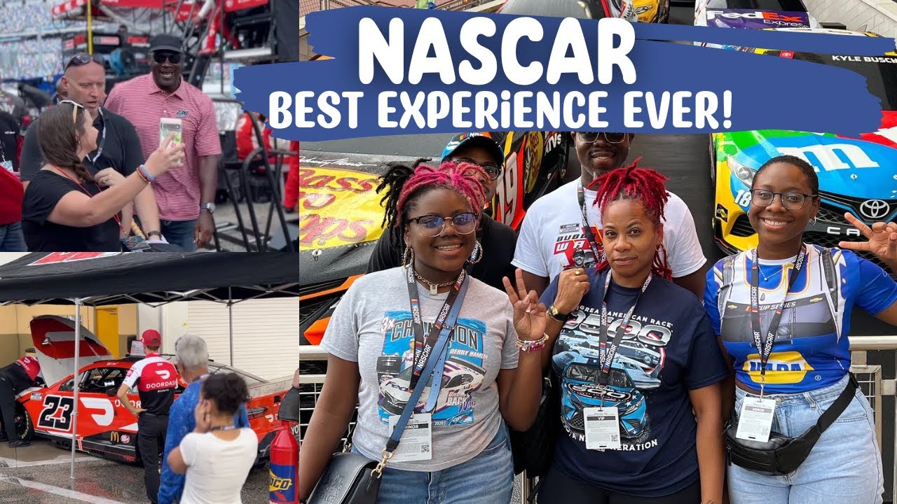 Our First NASCAR Cup Series Experience | We Seen Michael Jordan | Vip ...