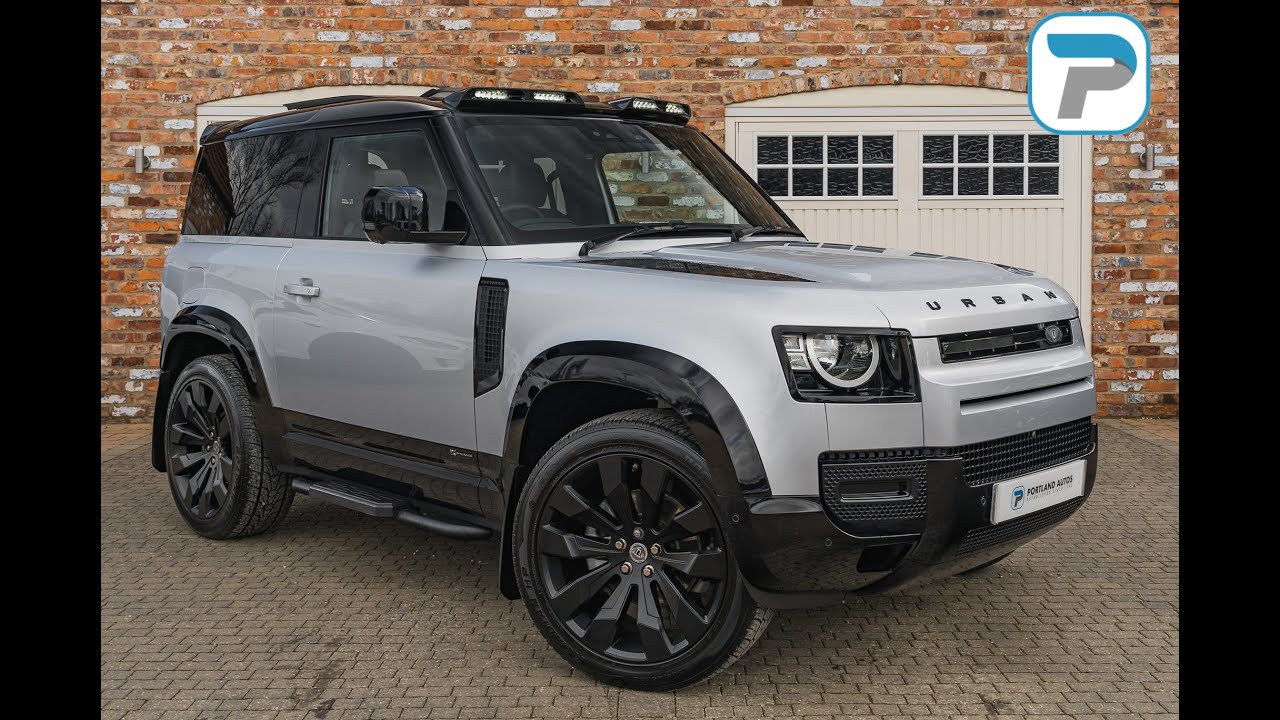 2021 21 LAND ROVER DEFENDER 90 3.0 D250 X-DYNAMIC S IN HAKUBA SILVER ...