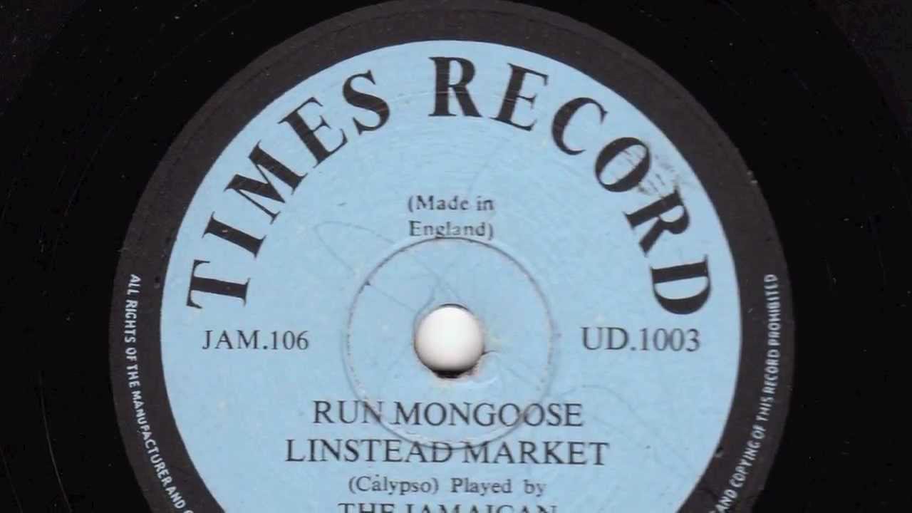 Run Mongoose; Linstead Market [10 inch] - Lord Flea with The Jamaican ...
