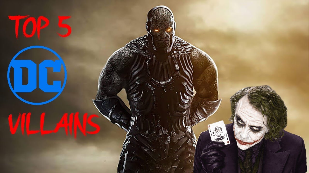 TOP 5 villains DC (2023) - YouTube