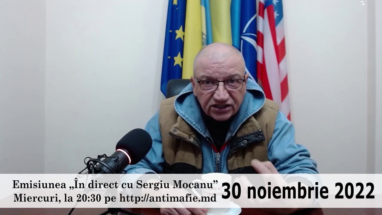 Emisiunea „În direct cu Sergiu Mocanu” din 30 noiembrie 2022 - YouTube