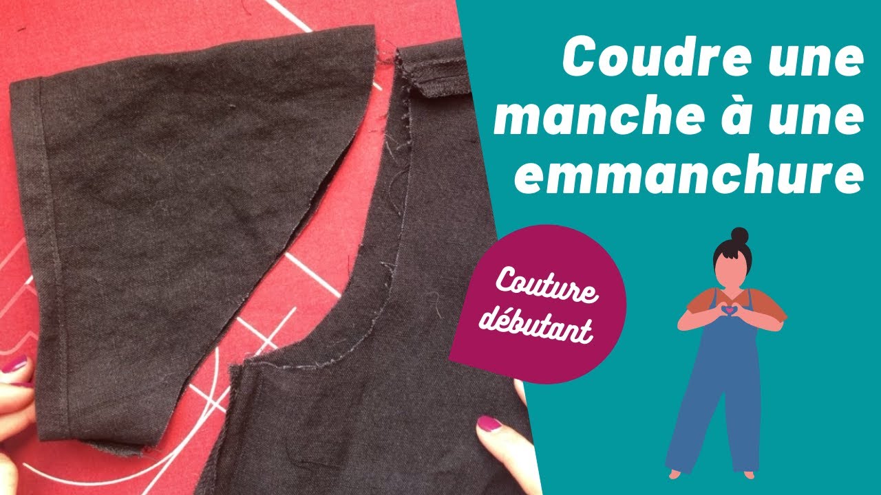 Coudre une manche - YouTube