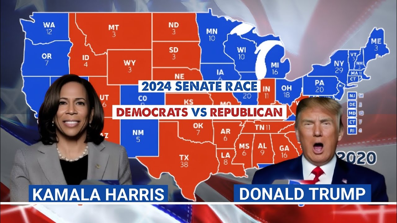 BREAKING POLL DATA! New Poll Shows Trump CRUSHED by Harris | ALL 50 ...