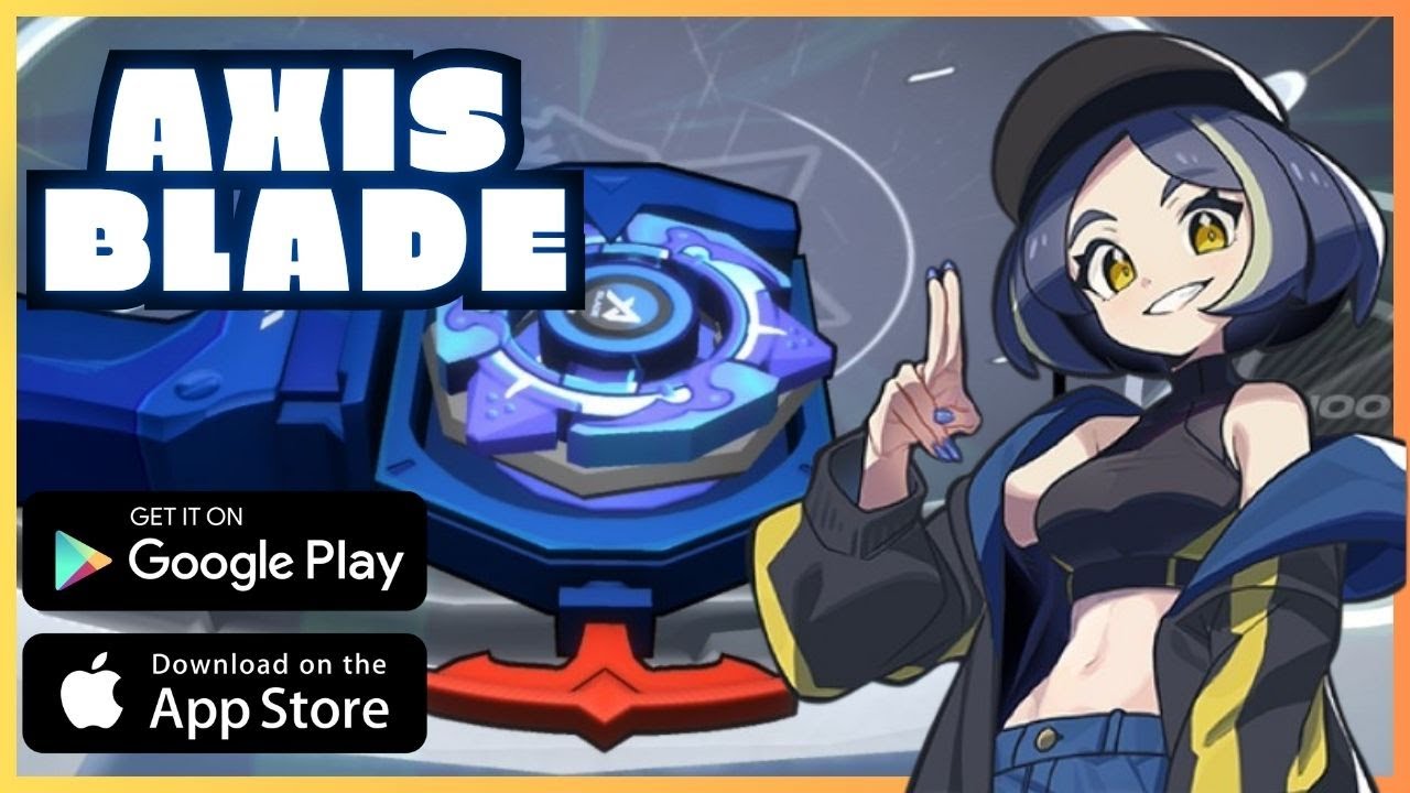 SAIU, NOVO JOGO BASEADO EM BEYBLADE | AXIS BLADE - YouTube