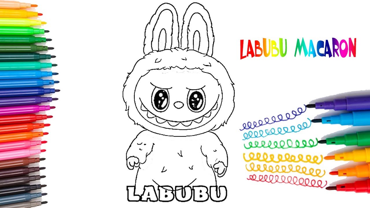My 7 Day Experiment with Labubu Macaron Coloring Changed Everything ...
