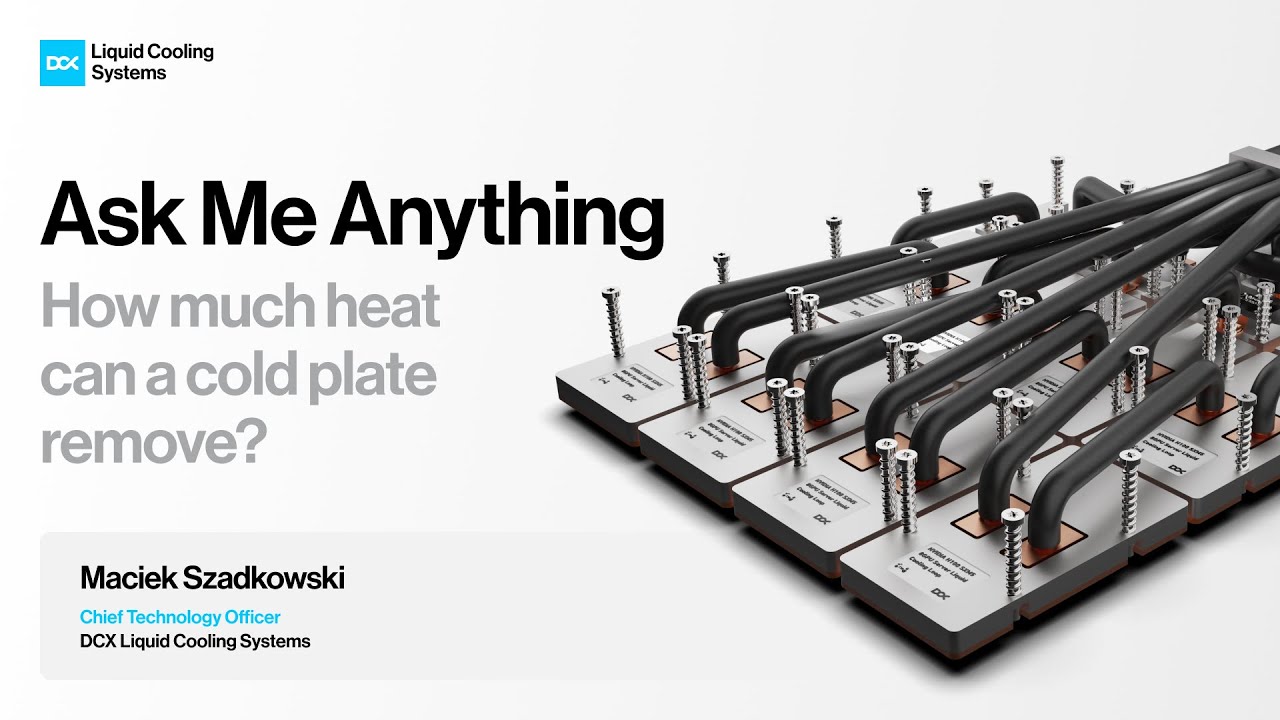 How much heat can a cold plate remove? | Direct to Chip Liquid Cooling ...