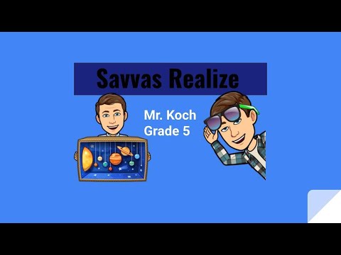 Savvas Realize - YouTube